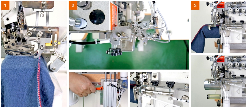 ASK-ASM101-RBN Automatic Ribbed Cuff Attaching Machine - Keçoğlu Makina ...